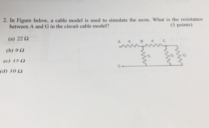 Solved In Figure below, a cable model is used to simulate | Chegg.com
