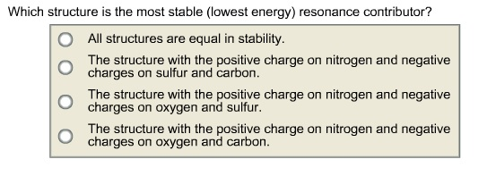 Solved The following structure is an anion with three | Chegg.com