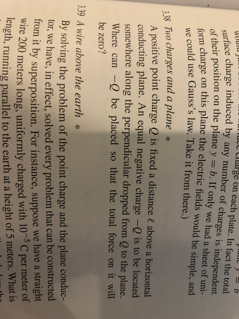 Solved ult tharge on each plate. In fact the total induced | Chegg.com