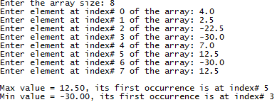 Solved 1. Write a Java program that prompts for and reads 10 | Chegg.com