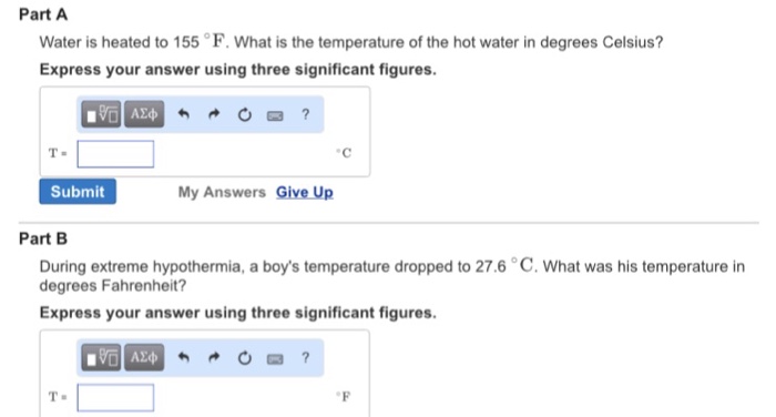 Solved Water is heated to 155 degree F. What is the | Chegg.com