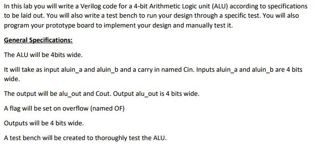 Objective: Develop Verilog code using top down | Chegg.com