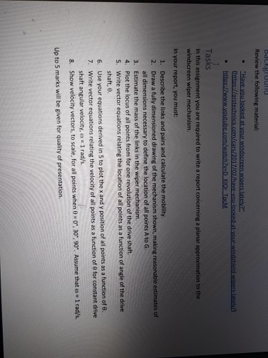 Solved In this assignment you are required to write a report | Chegg.com