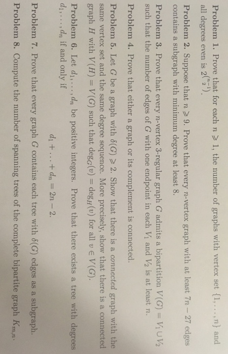 Solved Prove that for each n greaterthanorequalto 1, the | Chegg.com