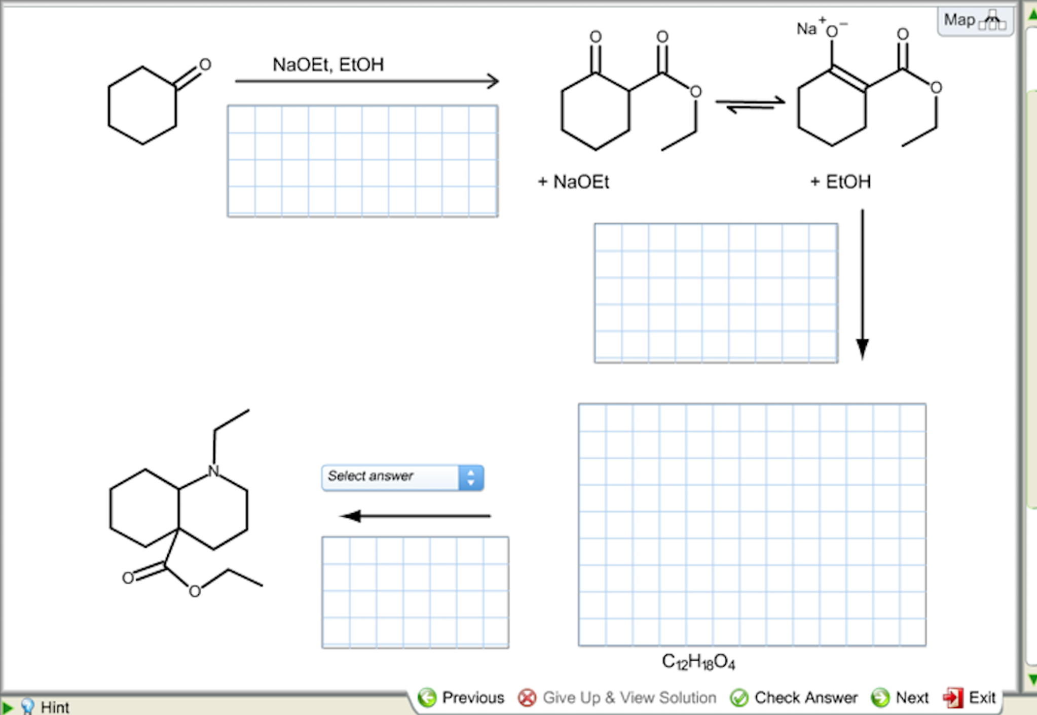 Solved Provide the missing compounds and reagents in the | Chegg.com