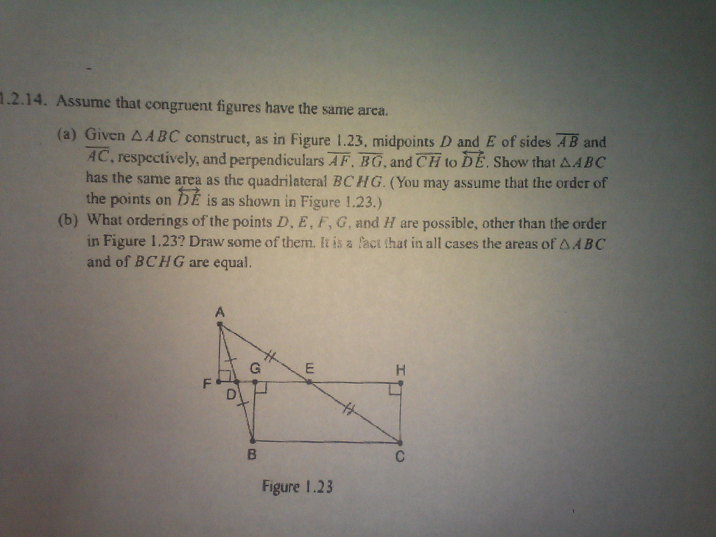 Solved Question is from Thinking Geometrically: A Survey | Chegg.com