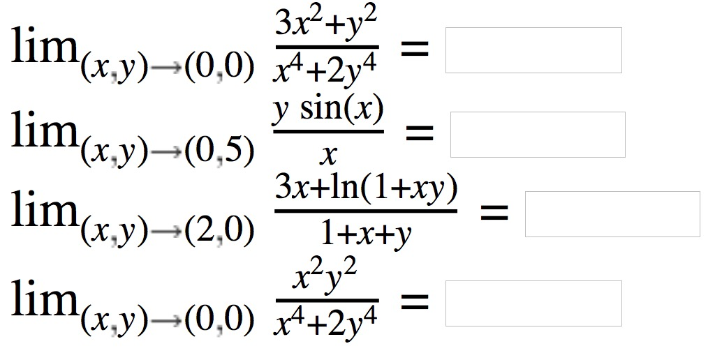 Solved Find the following limits. If a limit diverges to | Chegg.com