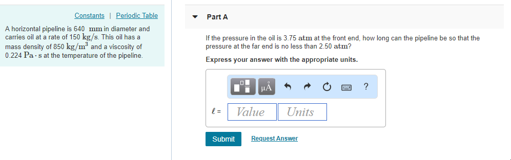 Solved Constants | Periodic Table Part A A horizontal | Chegg.com