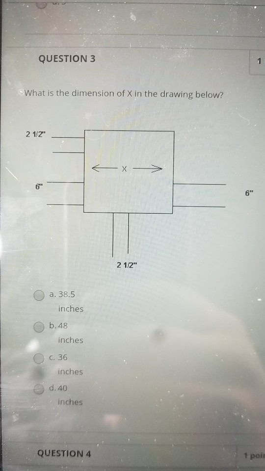 Solved QUESTION 3 1 What is the dimension of X in the | Chegg.com