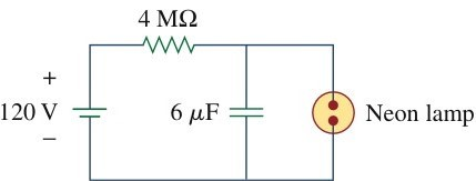 Solved A simple relaxation oscillator circuit is shown | Chegg.com