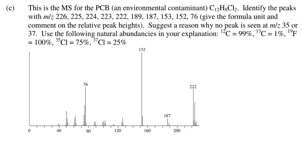 Solved (c) This is the MS for the PCB (an environmental | Chegg.com