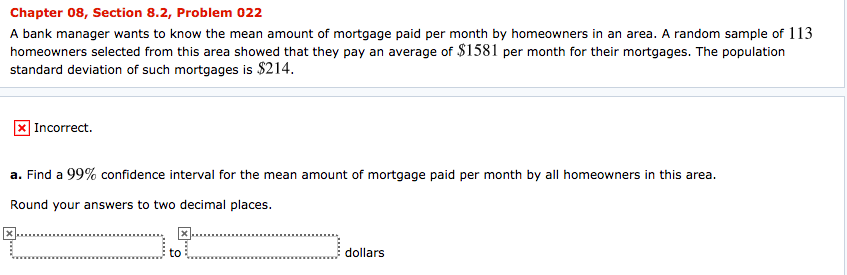 Solved Chapter 08, Section 8.2, Problem 022 A bank manager | Chegg.com