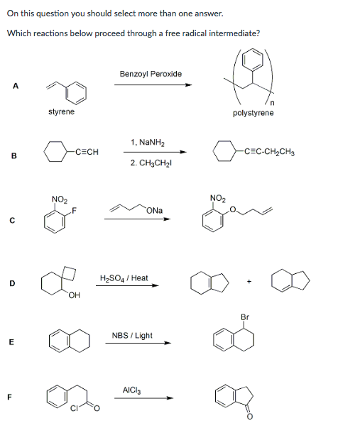 Solved On this question you should select more than one | Chegg.com