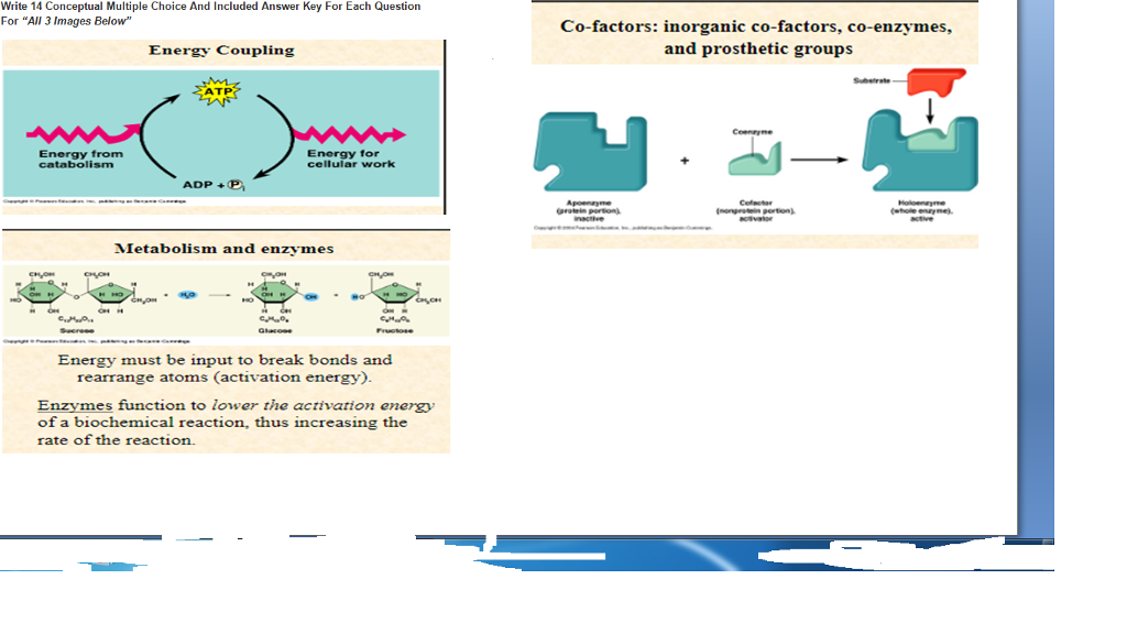 Solved Note: Write 14 Conceptual Multiple Choice And | Chegg.com
