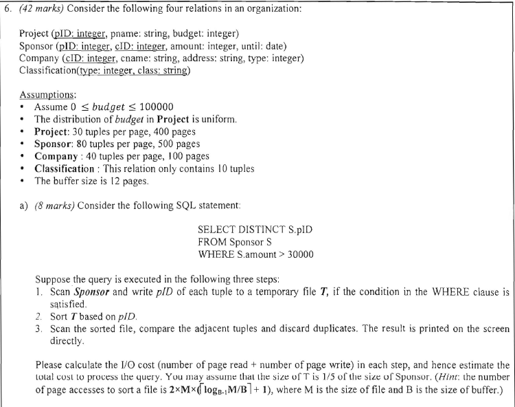 Solved Project Id Er Pname String Budget Integer 7371