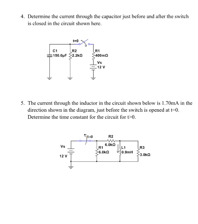 Given two inductances, 8 mH and 24 mH, find the | Chegg.com