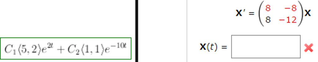 Solved Find the general solution of the given system. Answer | Chegg.com