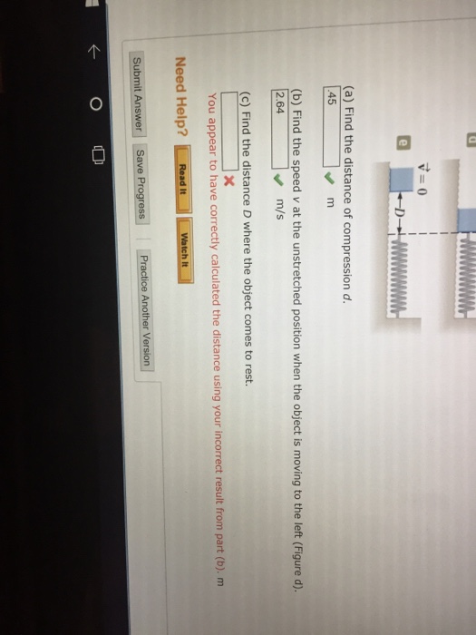 Solved A 1.10-kg object slides to the right on a surface | Chegg.com