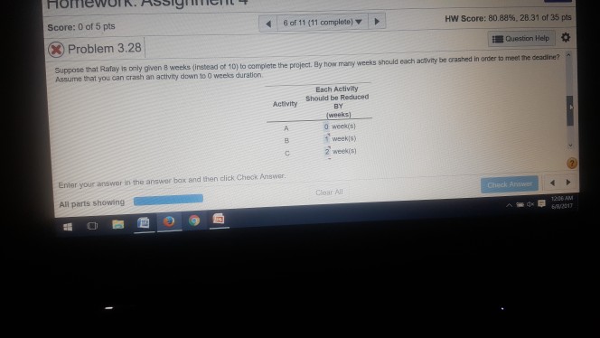 Solved Homework: Assignment 4 HW Score: 80.88%, 28.31 of 35 | Chegg.com Solved Homework: Assignment 4 HW Score: 80.88%, 28.31 of 35 | Chegg.com