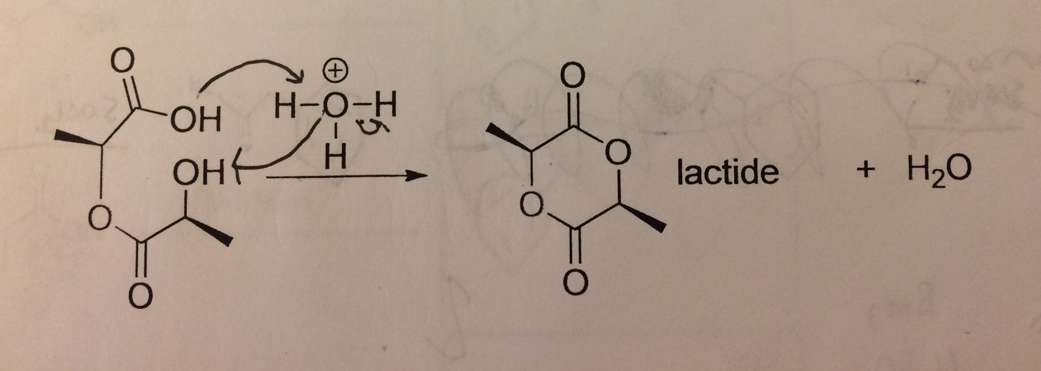 Solved Bonus: Lactide is the cyclic diester of lactic acid. | Chegg.com