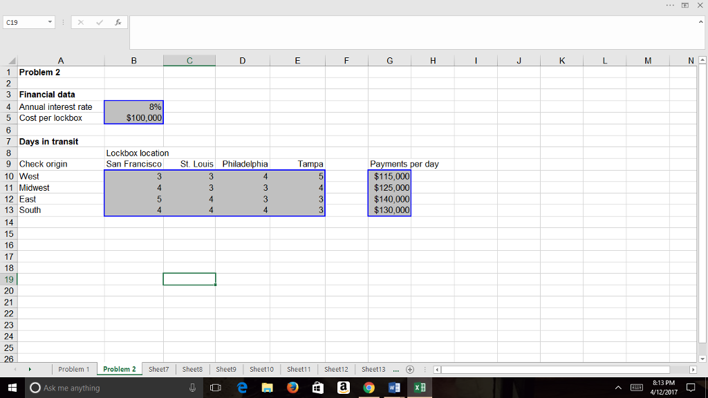 Please solve using the solver function in excel. | Chegg.com