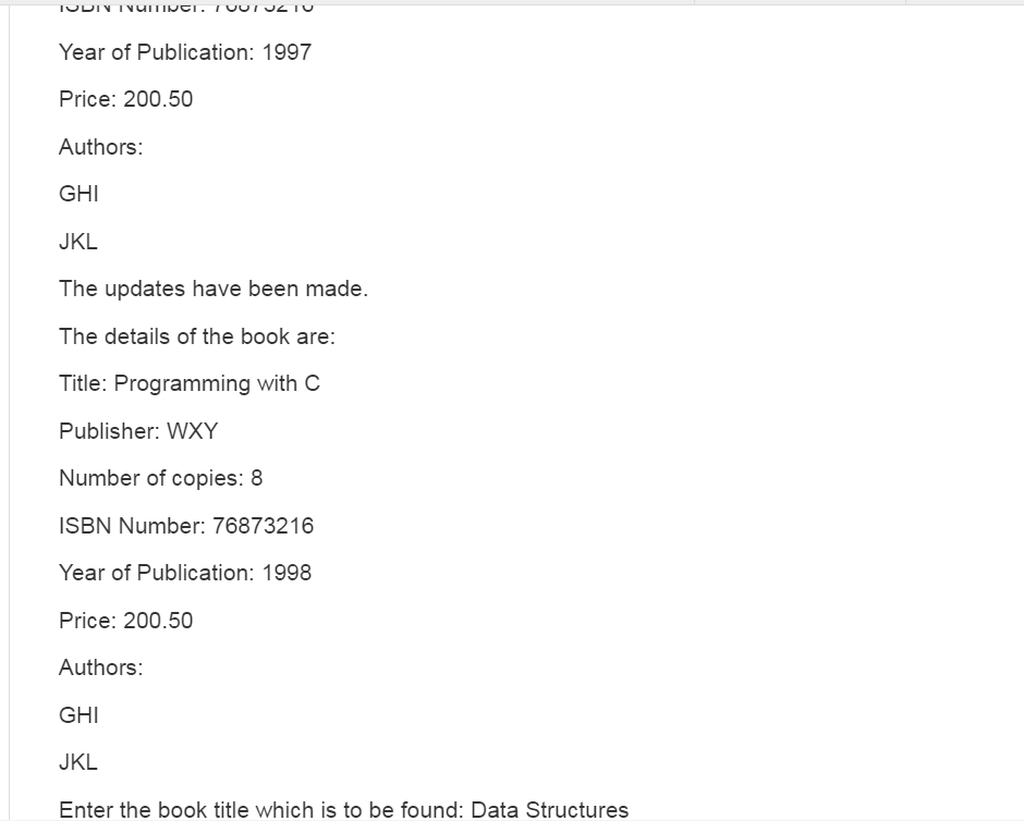 Solved (a) Some of the characteristics of a book are the | Chegg.com
