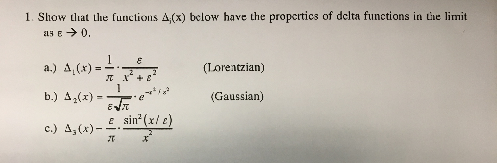 Solved Show that the functions Delta_i(x) below have the | Chegg.com