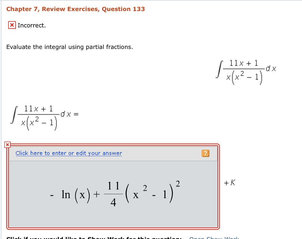 Solved Chapter 7 Review Exercises Question 133 Incorrect Chegg solved-chapter-7-review-exercises-question-133-incorrect-chegg