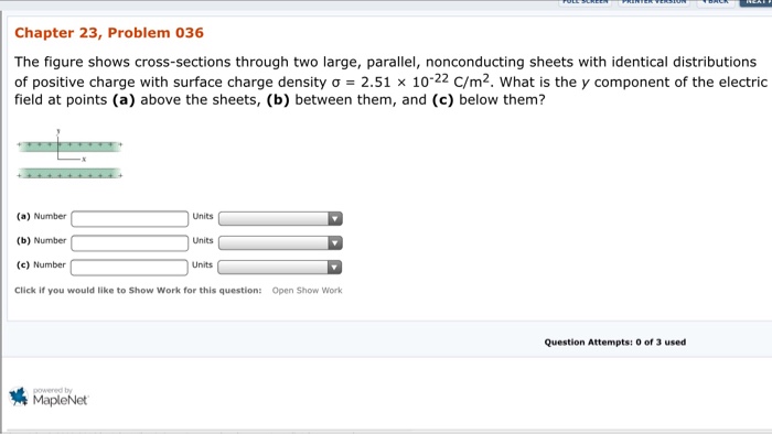 Solved The figure shows cross-sections through two large, | Chegg.com