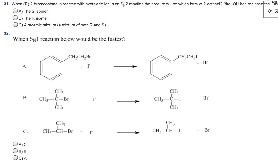 Solved Which of the following reagents could be used to | Chegg.com