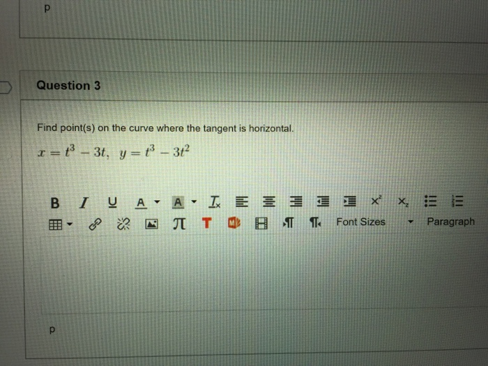 Solved Find point(s) on the curve where the tangent is | Chegg.com