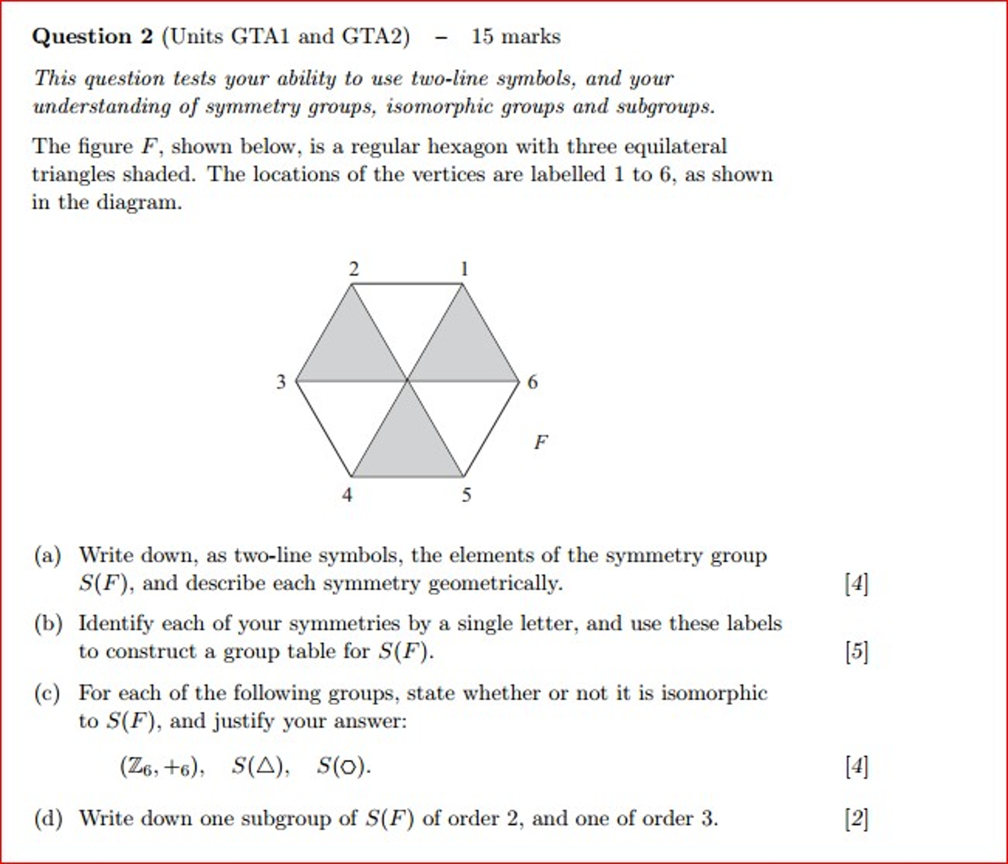 This question tests your ability to use two-line | Chegg.com