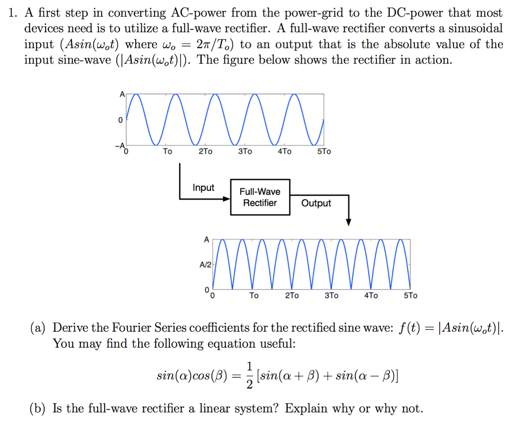 Converting Ac To Dc Formula