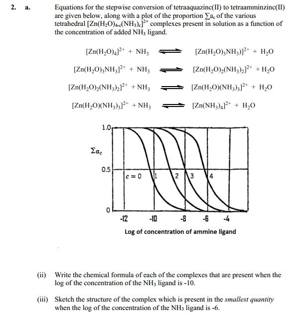 Solved Equations for the stepwise conversion of | Chegg.com
