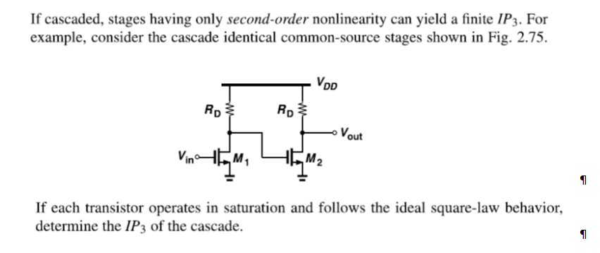 Solved If cascaded, stages having only second-order | Chegg.com