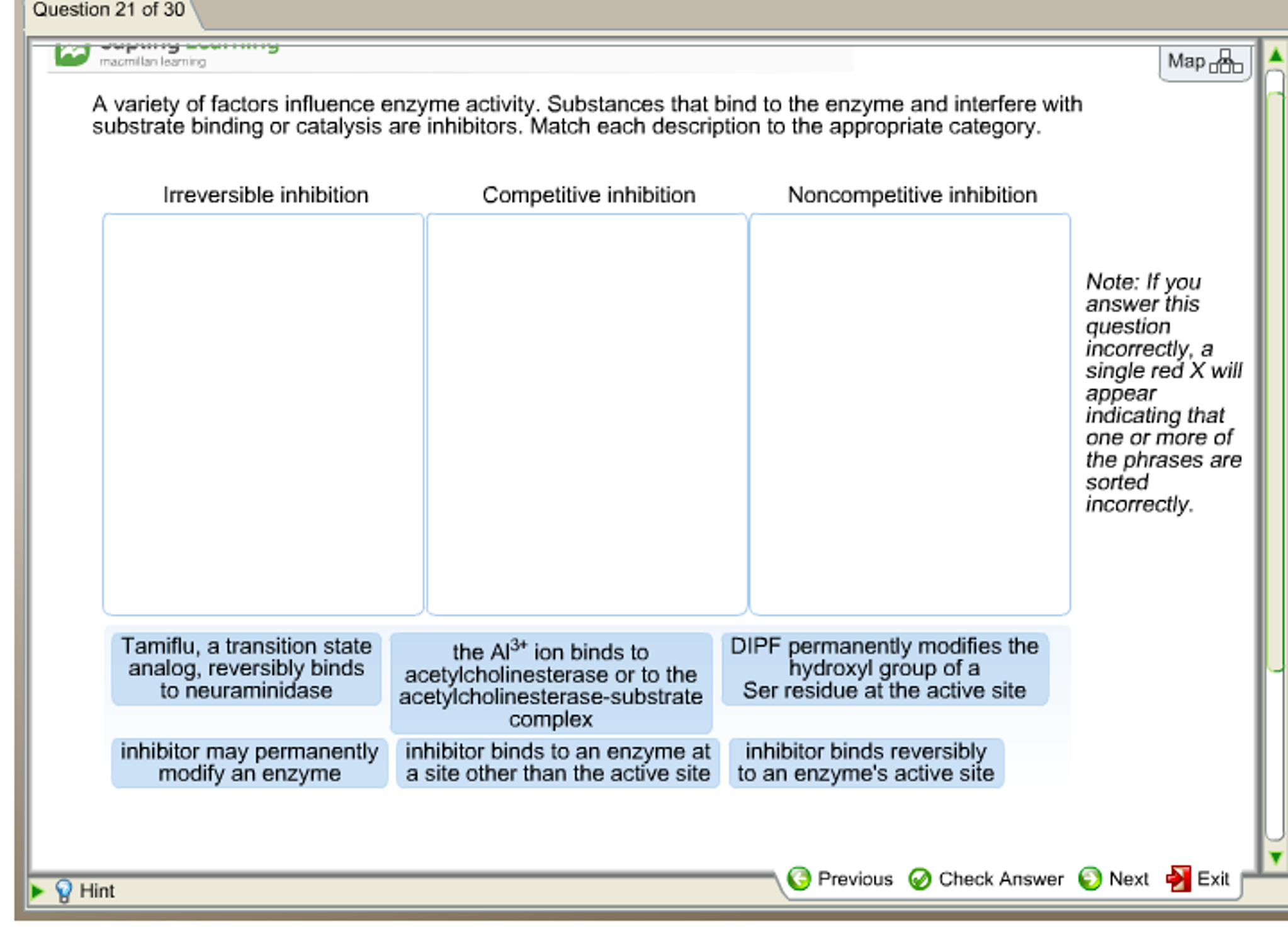 Solved A variety of factors influence enzyme activity. | Chegg.com