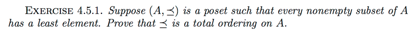 Solved Suppose (A, PrecedesEqual) is a poset such that every | Chegg.com