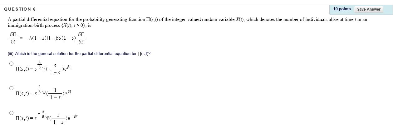 Solved QUESTION 6 10 points Save Answer A partial | Chegg.com