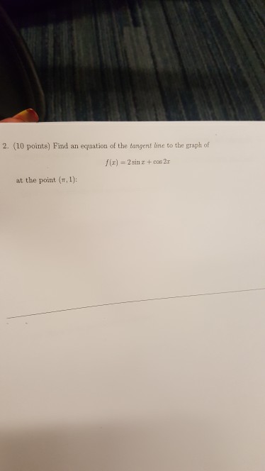 Solved Find an equation of the normal line to the graph of | Chegg.com