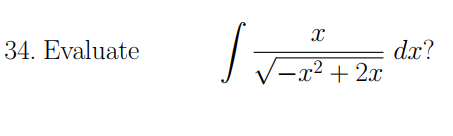 Solved 34. Evaluate T22r | Chegg.com