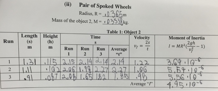 Solved Object #1Object #2Object | Chegg.com