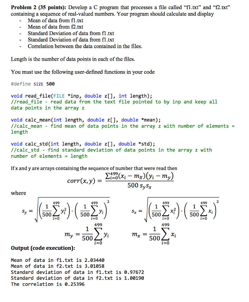 Solved Develop a C program that processes a file called | Chegg.com