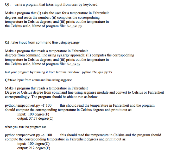 Solved Q Write A Program That Takes Input From User By 0269