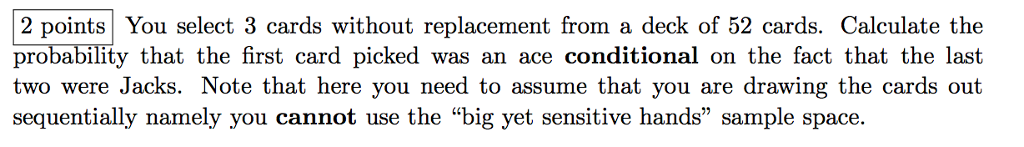 Solved You select 3 cards without replacement from a deck of | Chegg.com