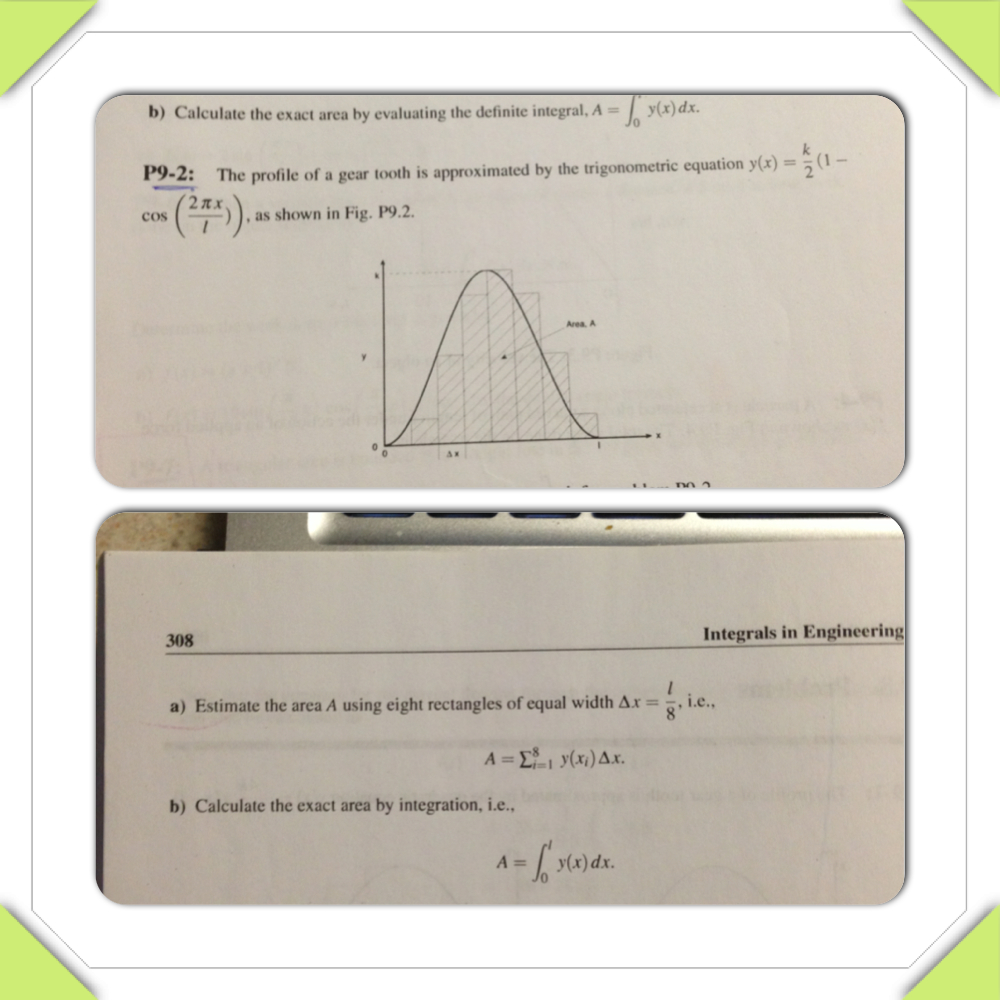 Solved Calculate the exact area by evaluating the definite | Chegg.com