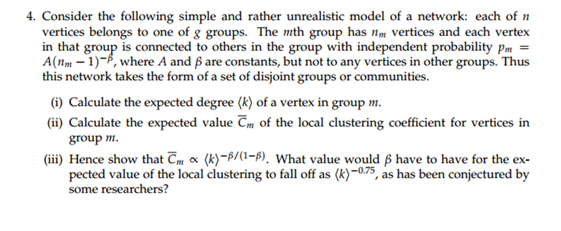 Consider the following simple and rather unrealistic | Chegg.com