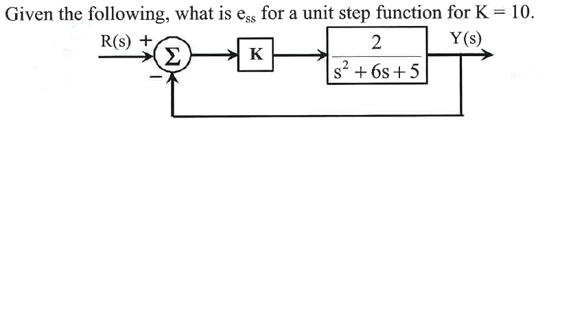 Solved Given the following, what is ess for a unit | Chegg.com