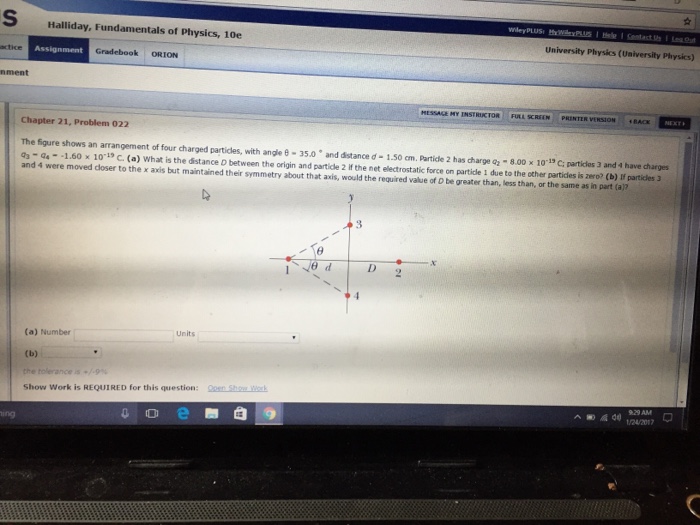 Solved Assignment Gradebook ORION University Physics | Chegg.com