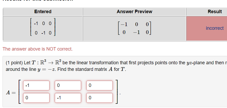 Solved Let T: R^3 rightarrow R^2 be the linear | Chegg.com