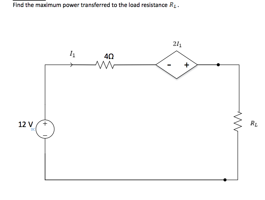 Solved Find the maximum power transferred to the load | Chegg.com